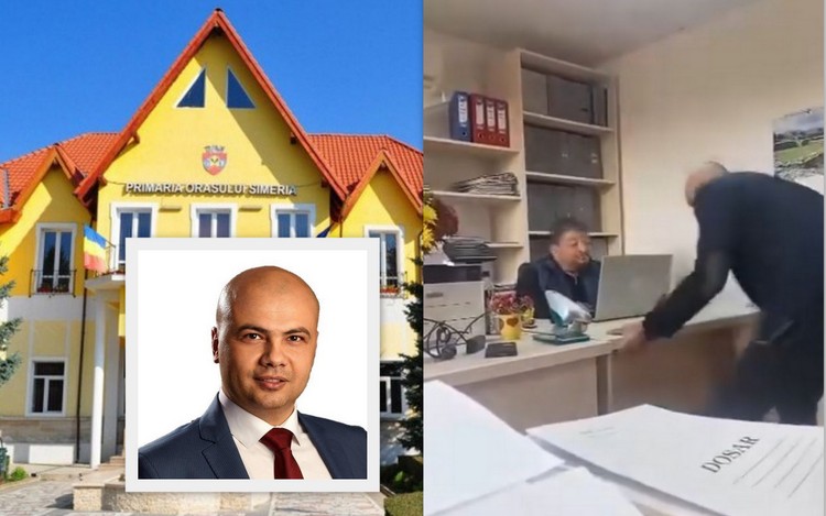 (VIDEO) Primarul Iulius Bedea, filmat într-o ipostază uluitoare ...
